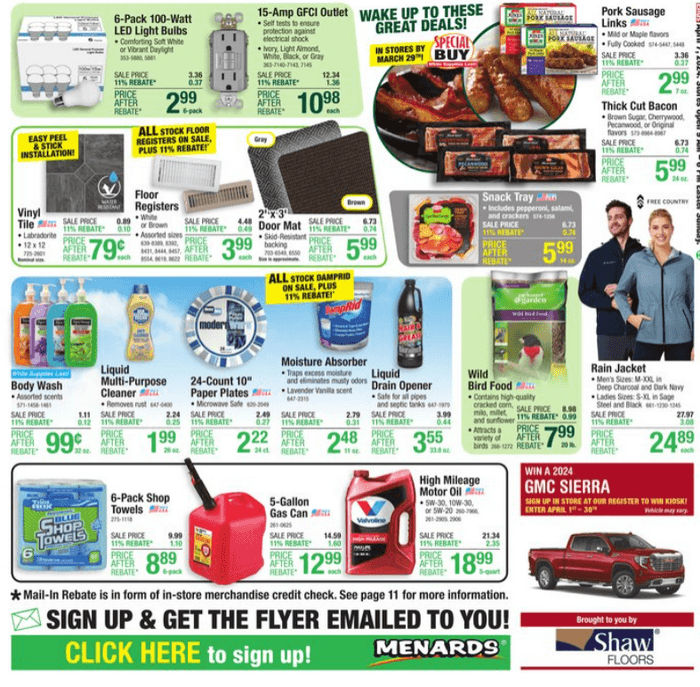 Menards Weekly Ad Mar 28 – Apr 07, 2024