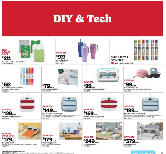 Michaels The Big Spring Sale Ad Mar 10 – Mar 14, 2024