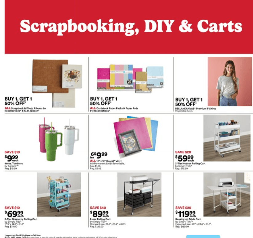 Michaels Weekly Ad Mar 25 – Mar 30, 2024