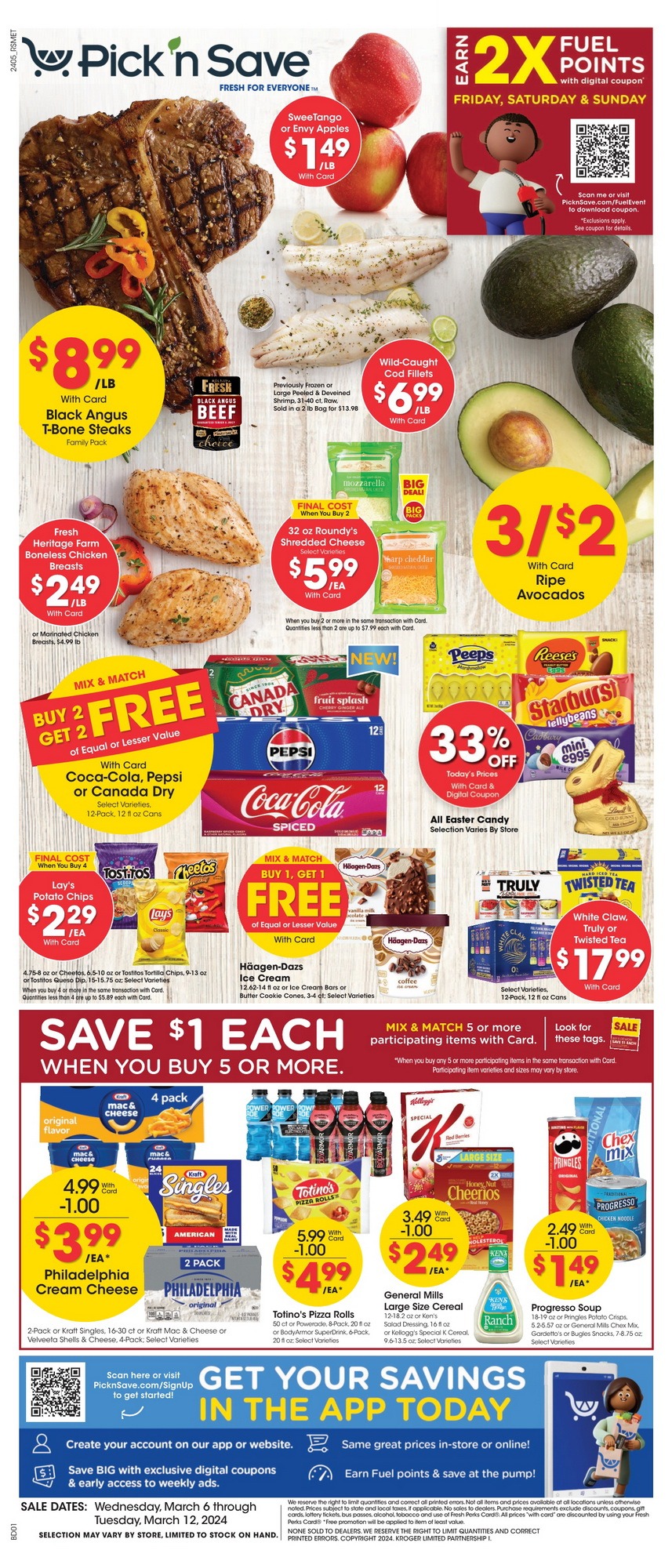 Pick 'n Save Weekly Ad Mar 06 – Mar 12, 2024 (Easter Promotion Included)