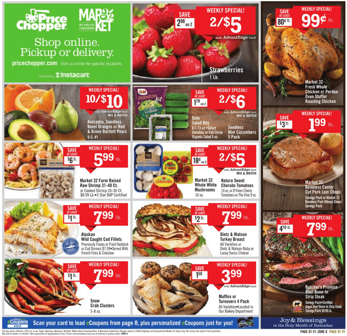 Price Chopper Weekly Ad Mar 17 – Mar 23, 2024