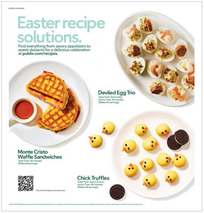 Publix Easter Ad Mar 20 – Mar 30, 2024