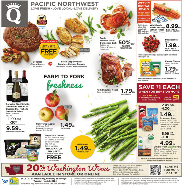 QFC Weekly Ad Mar 06 – Mar 12, 2024