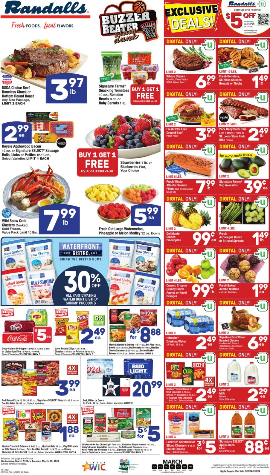 Randalls Weekly Ad Mar 13 – Mar 19, 2024