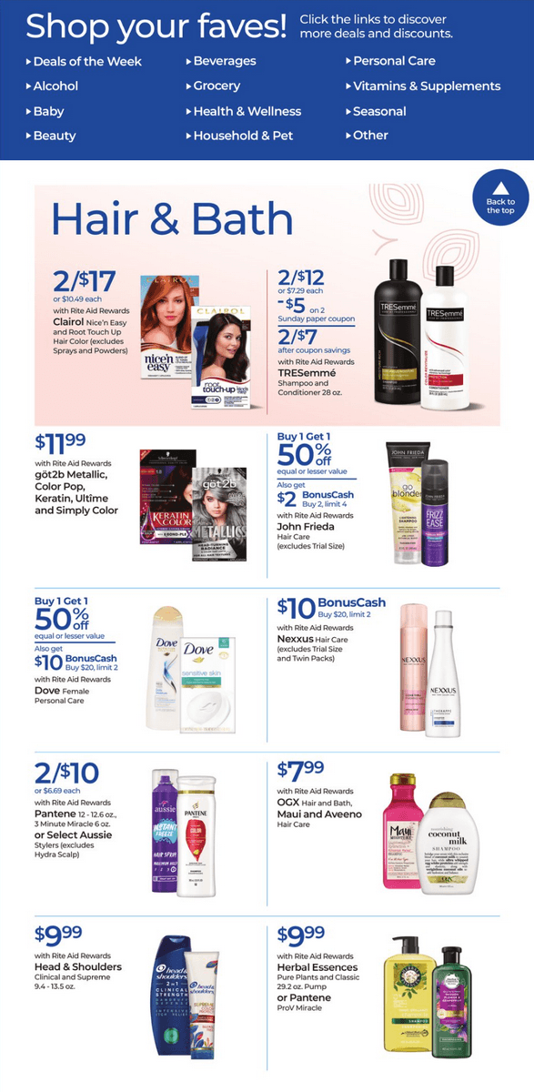 Rite Aid Weekly Ad Mar 10 – Mar 16, 2024