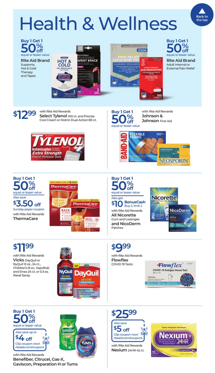 Rite Aid Weekly Ad Mar 10 – Mar 16, 2024