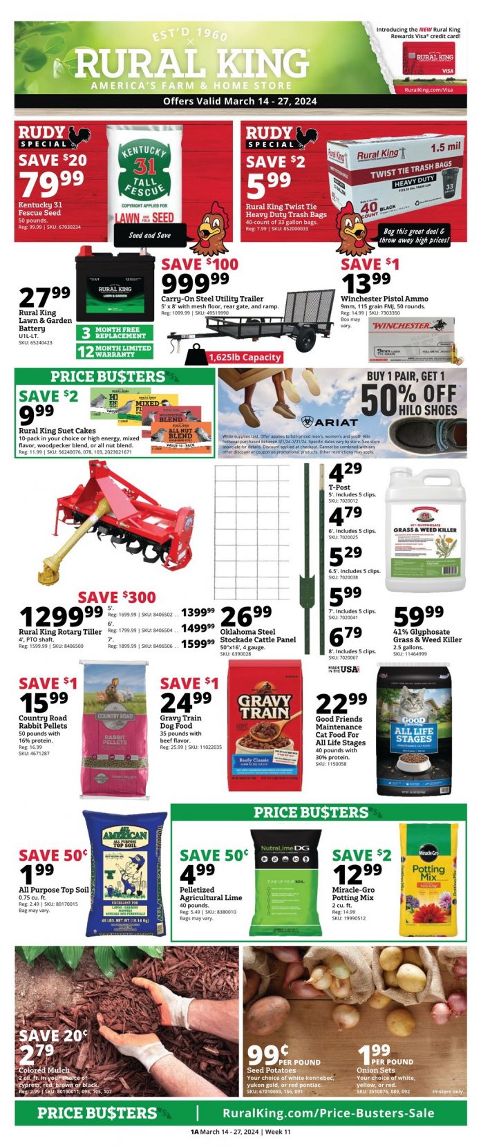 Rural King Weekly Ad Mar 14 – Mar 27, 2024