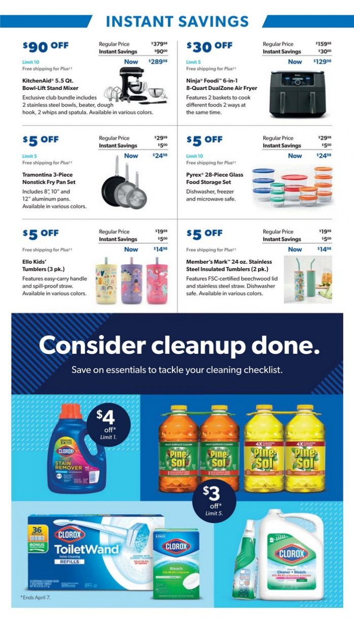 Sam's Club Instant Savings Ad Mar 13 – Apr 07, 2024 (Easter Promotion ...