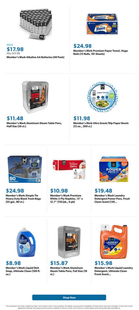 Sam's Club Easter Ad Mar 28 – Apr 03, 2024