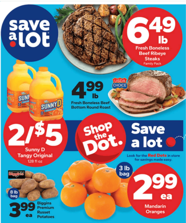 Save A Lot Weekly Ad Mar 06 – Mar 12, 2024