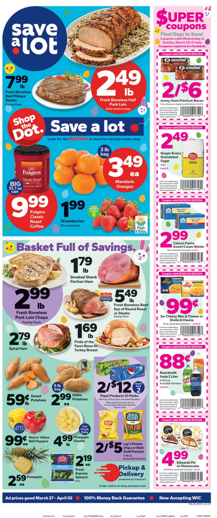 Save A Lot Weekly Ad Mar 27 – Apr 02, 2024 (Easter Promotion Included)