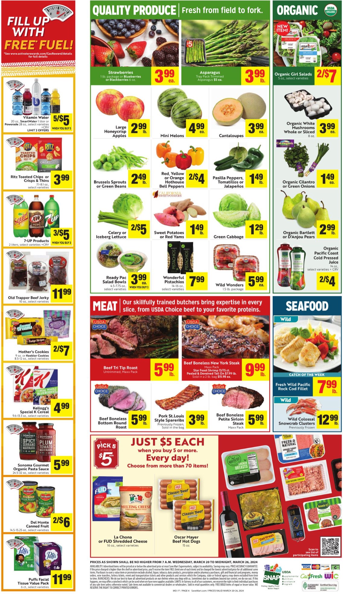 Save Mart Supermarkets Weekly Ad Mar 20 – Mar 26, 2024