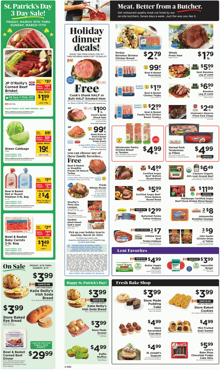 ShopRite Weekly Ad Mar 15 – Mar 21, 2024 (Easter & St. Patrick's Day ...