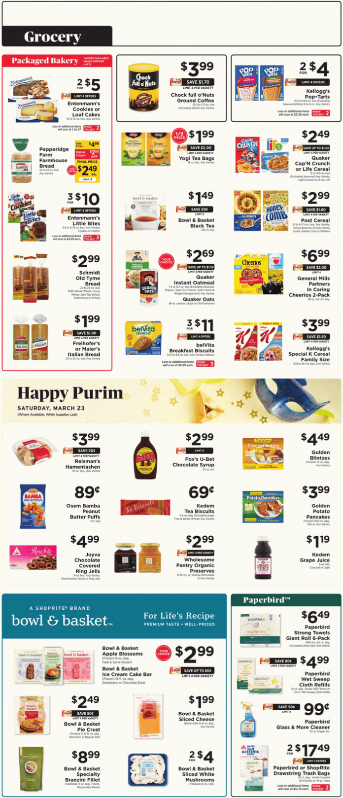 ShopRite Weekly Ad Mar 15 – Mar 21, 2024 (Easter & St. Patrick's Day ...