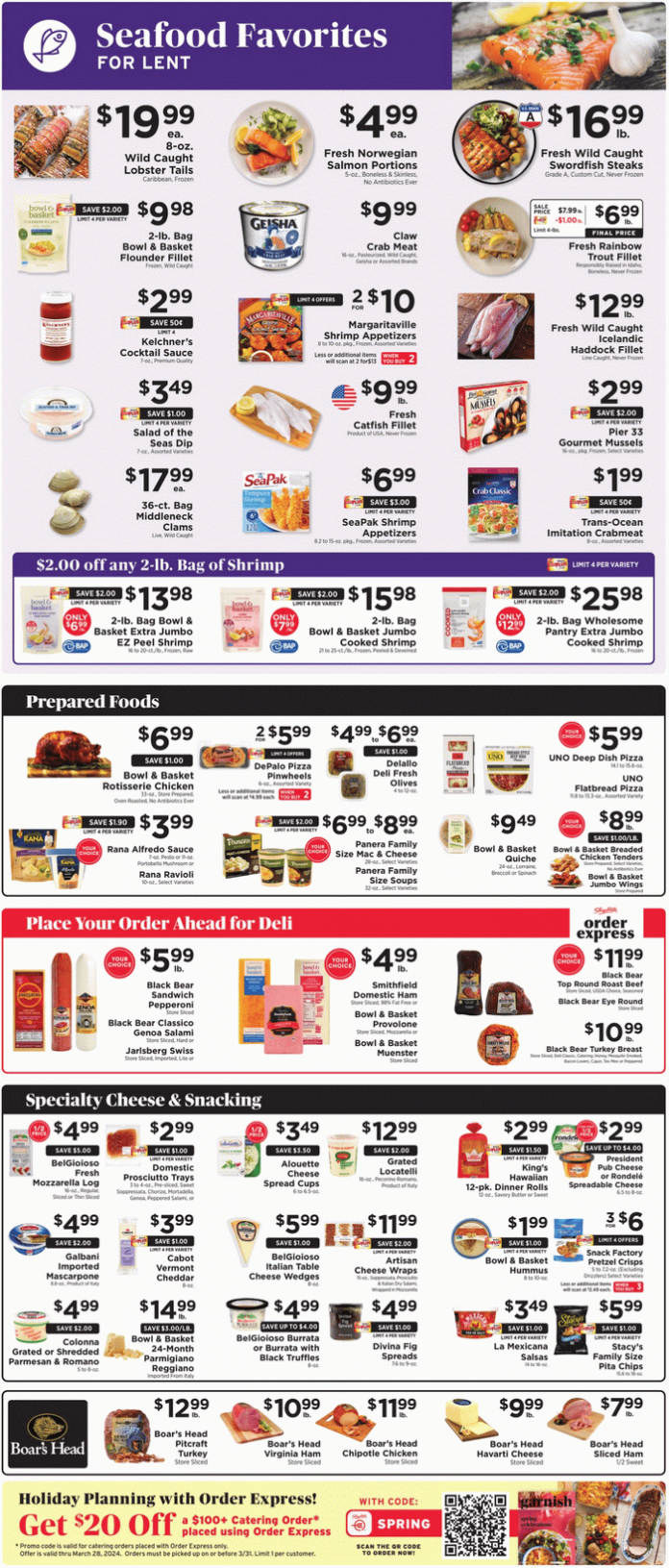 ShopRite Weekly Ad Mar 22 – Mar 28, 2024 (Easter Promotion Included)