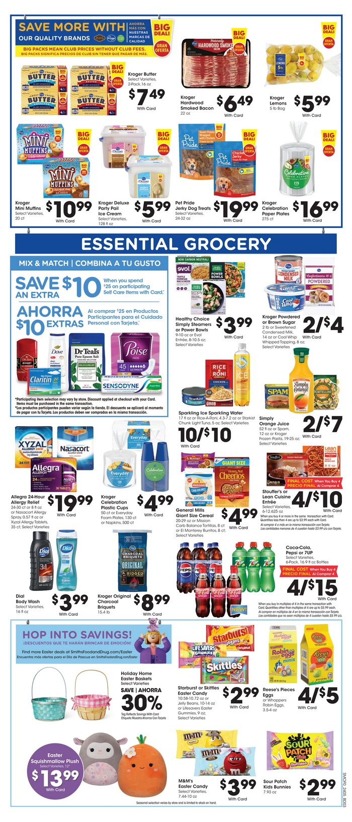Smith's Food and Drug Weekly Ad Mar 06 – Mar 12, 2024 (Easter Promotion ...