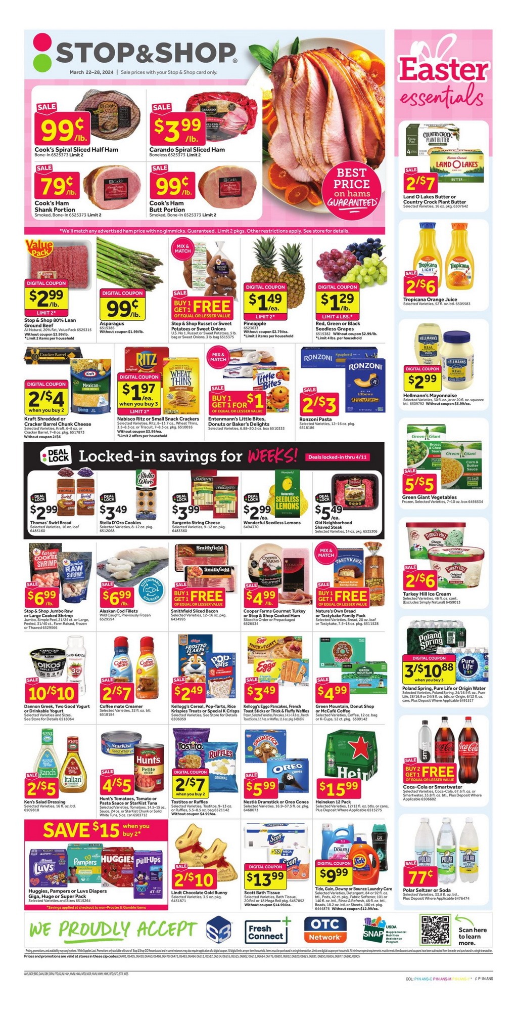 Stop & Shop Weekly Ad Mar 22 – Mar 28, 2024 (Easter Promotion Included)
