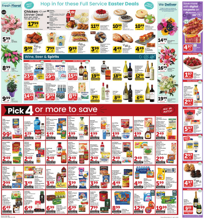 Vons Weekly Ad Mar 27 – Apr 02, 2024 (Easter Promotion Included)