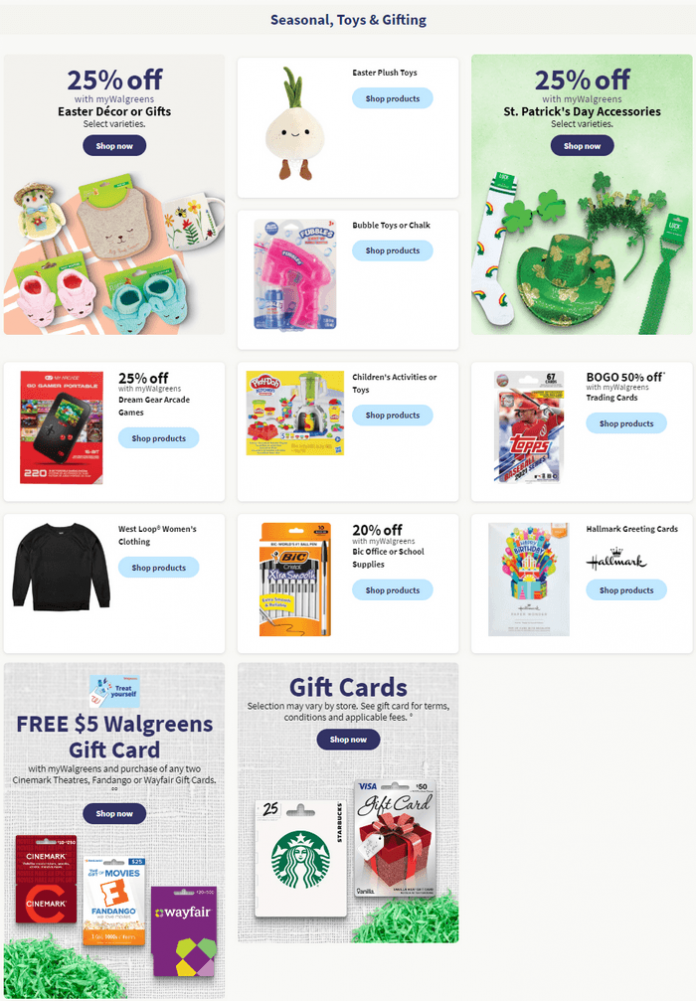 Walgreens Weekly Ad Mar 10 – Mar 16, 2024 (Easter Promotion Included)
