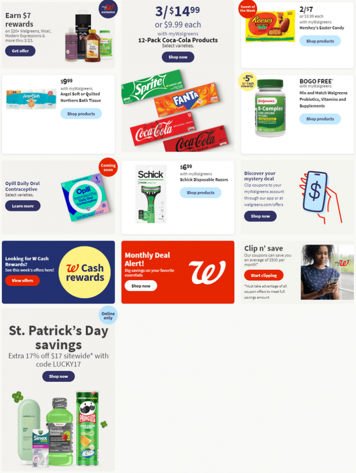 Walgreens Weekly Ad Mar 17 – Mar 23, 2024 (Easter Promotion Included)