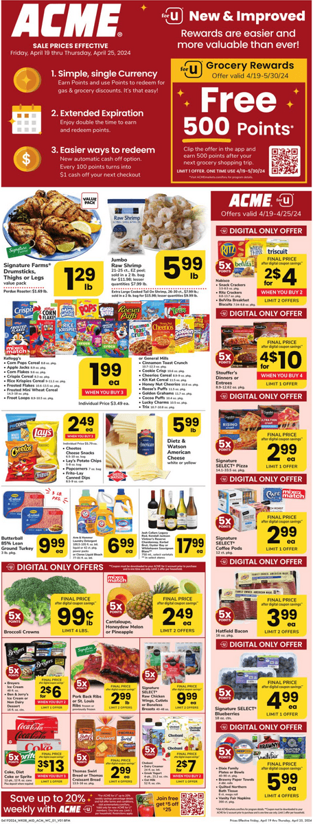 ACME Weekly Ad Apr 19 – Apr 25, 2024
