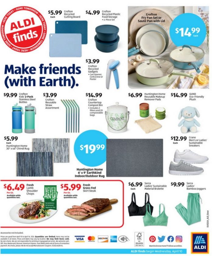 ALDI Sneak Peak In-Store Weekly Ad Apr 10 – Apr 16, 2024