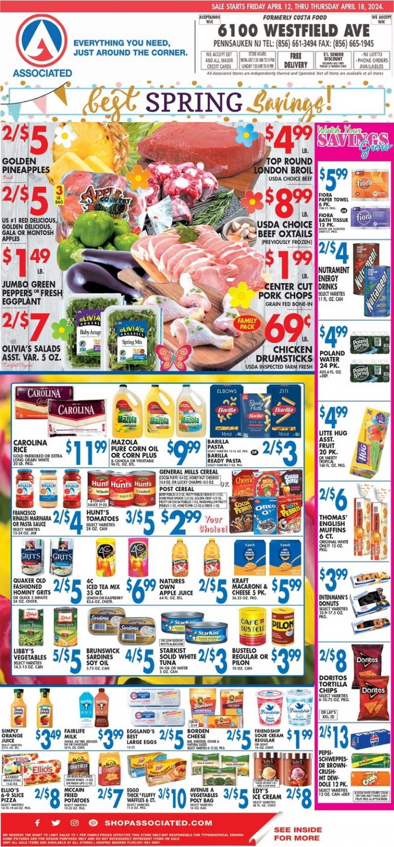 Associated Supermarkets Weekly Ad Apr 12 – Apr 18, 2024