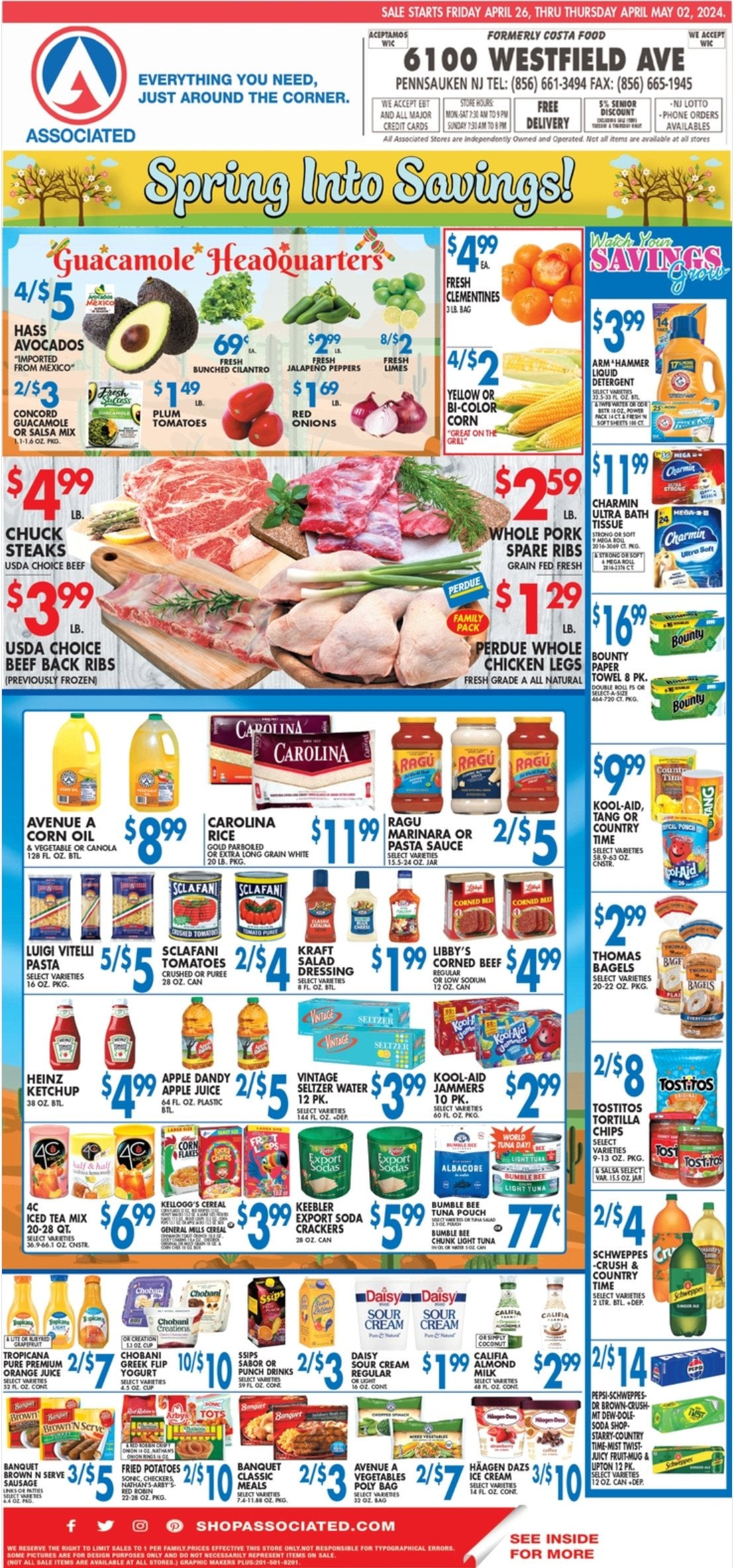 Associated Supermarkets Weekly Ad Apr 26 – May 02, 2024