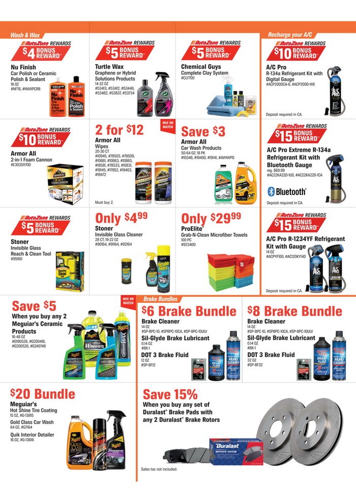 AutoZone Monthly Ad Apr 02 – Apr 29, 2024