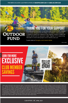 Bass Pro Shops April Gear Guide Apr 01 – Apr 30, 2024