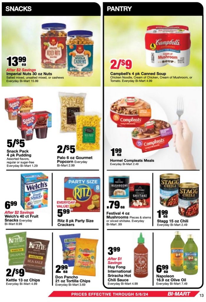 Bi-Mart Weekly Ad Apr 23 – May 06, 2024