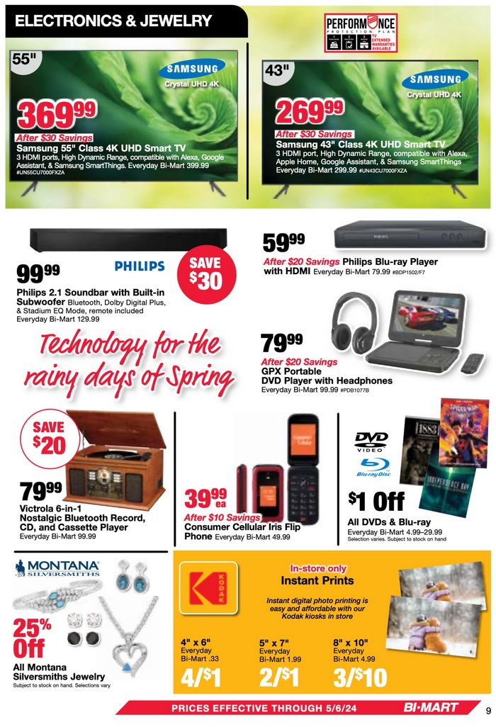 Bi-Mart Weekly Ad Apr 23 – May 06, 2024