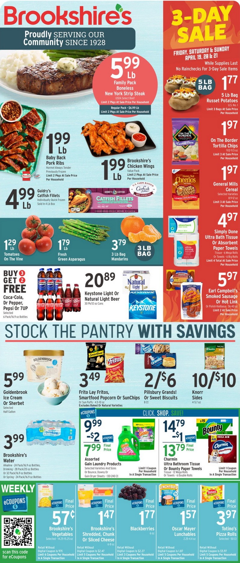 Brookshire's Weekly Ad Apr 17 – Apr 23, 2024
