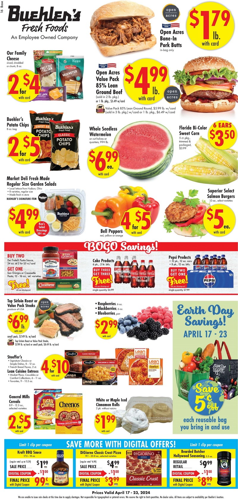 Buehler's Weekly Ad Apr 17 – Apr 23, 2024
