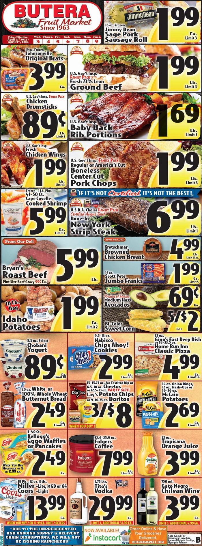 Butera Weekly Ad Apr 03 – Apr 09, 2024