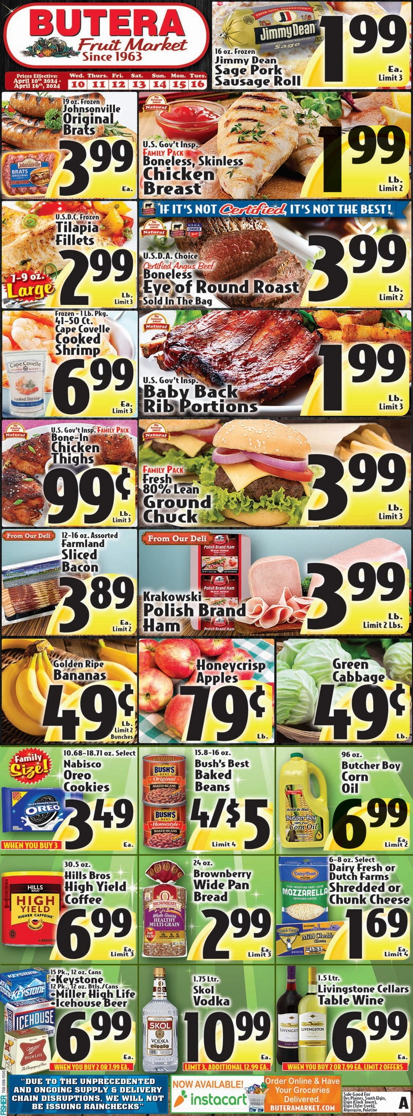 Butera Weekly Ad Apr 10 – Apr 16, 2024