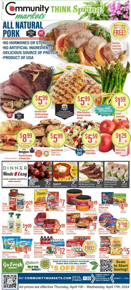 Community Markets Weekly Ad Apr 11 – Apr 17, 2024
