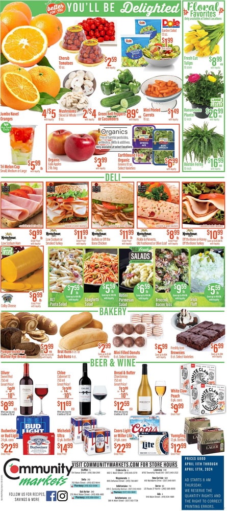 Community Markets Weekly Ad Apr 11 – Apr 17, 2024