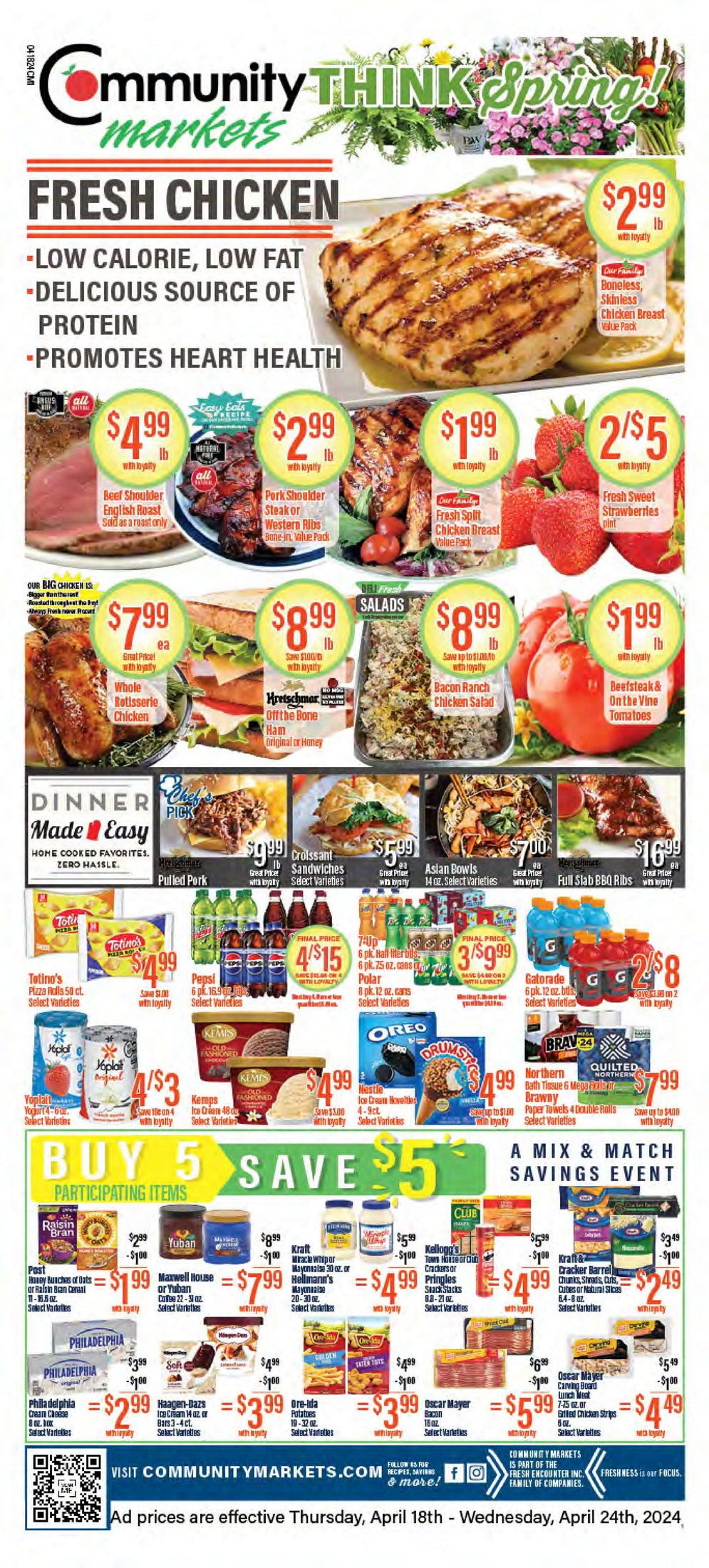 Community Markets Weekly Ad Apr 18 – Apr 24, 2024