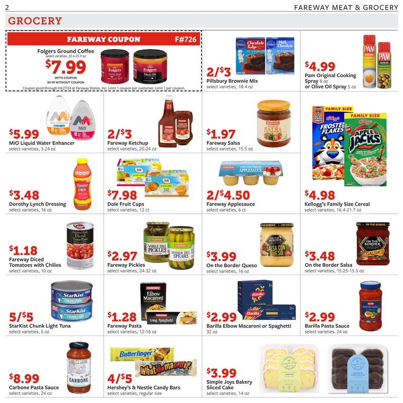 Fareway Weekly Ad Apr 22 – Apr 27, 2024