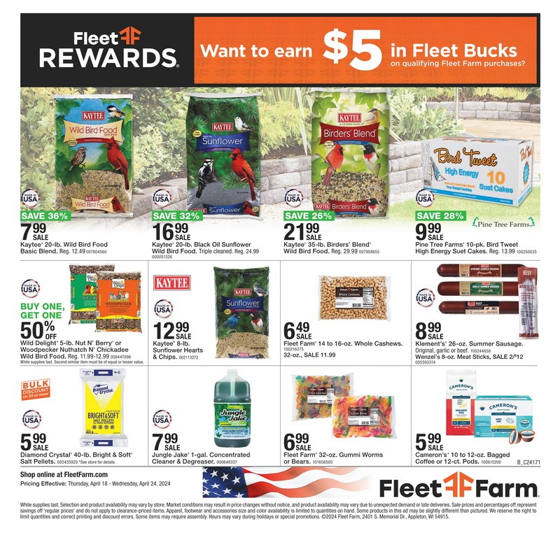 Fleet Farm Weekly Ad Apr 18 – Apr 24, 2024