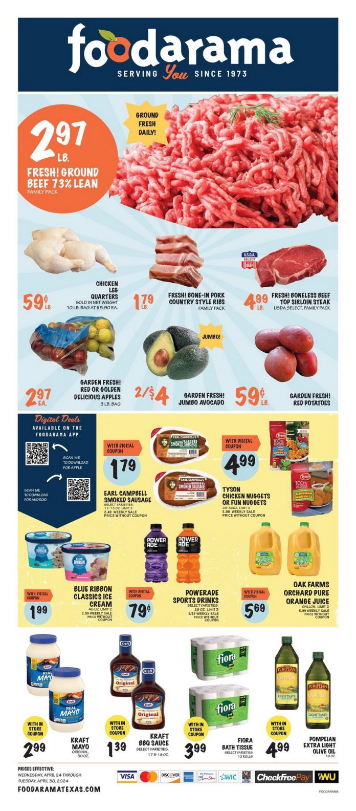 Foodarama Weekly Ad Apr 24 – Apr 30, 2024