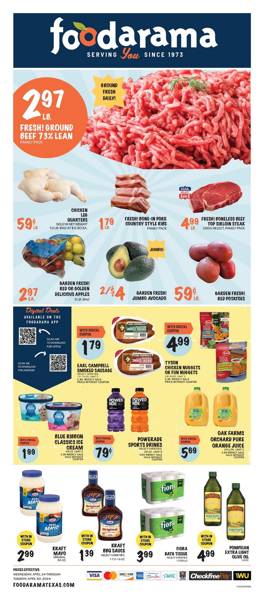 Foodarama Weekly Ad Apr 24 – Apr 30, 2024