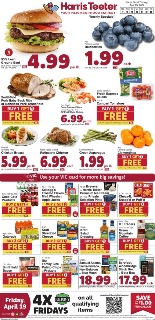 Harris Teeter Weekly Ad Apr 17 – Apr 23, 2024