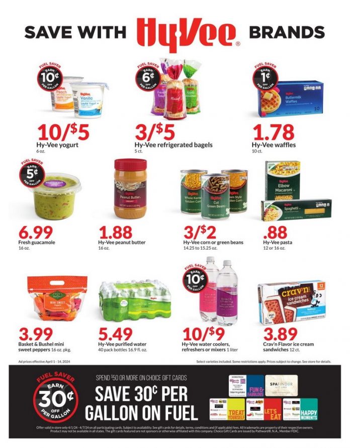 Hy-Vee Weekly Ad Apr 01 – Apr 14, 2024