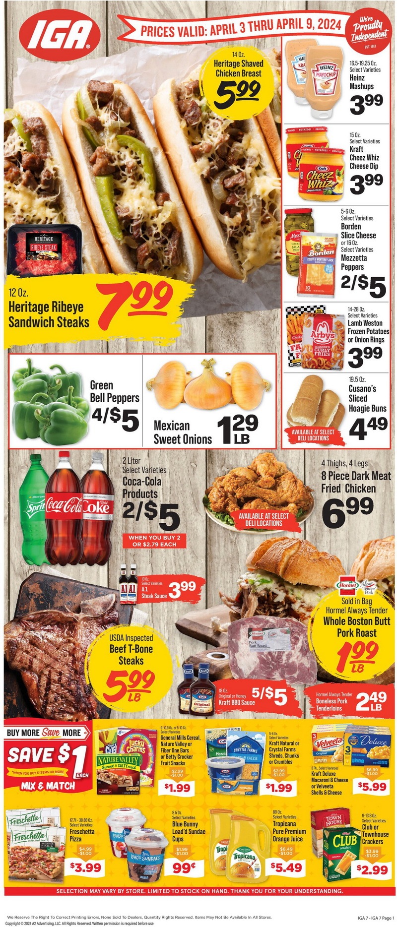 IGA Weekly Ad Apr 03 – Apr 09, 2024