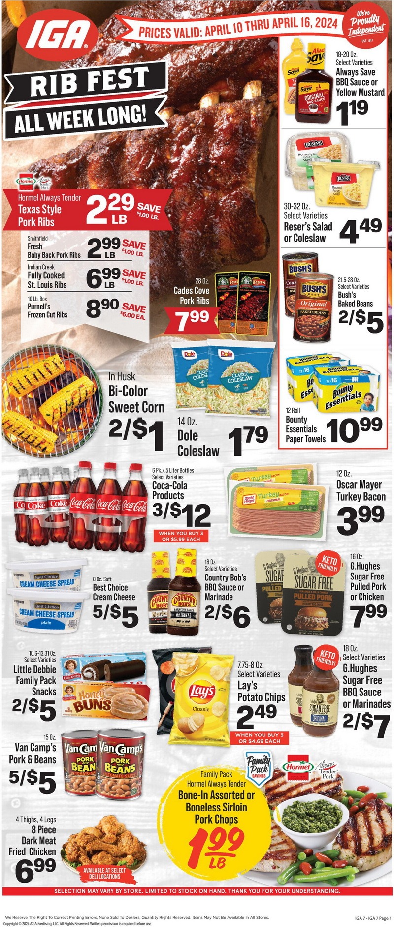 IGA Weekly Ad Apr 10 – Apr 16, 2024