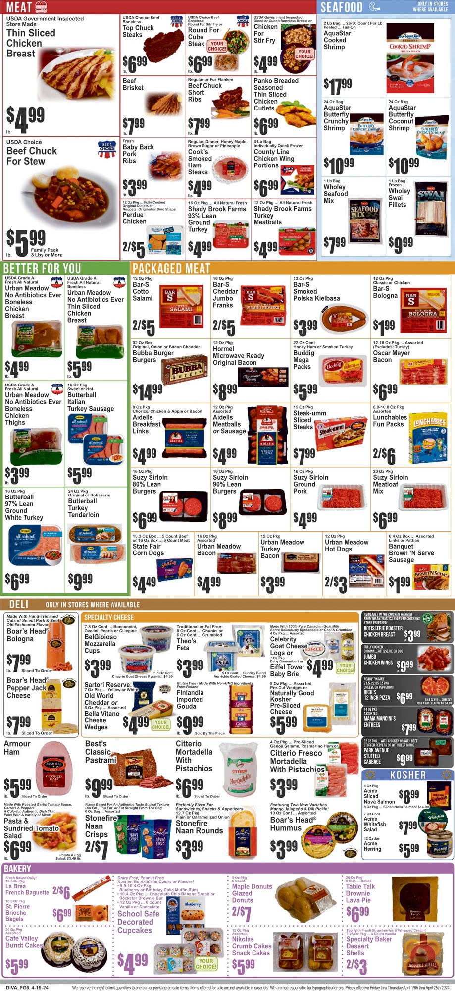 Key Food Weekly Ad Apr 19 – Apr 25, 2024