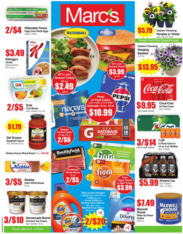Marc's Weekly Ad Apr 10 – Apr 16, 2024