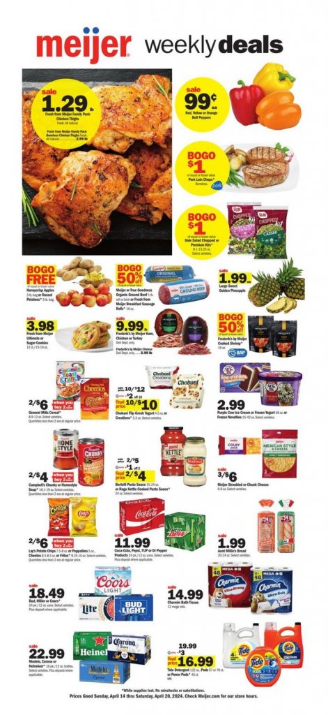 Meijer Weekly Ad Apr 14 – Apr 20, 2024